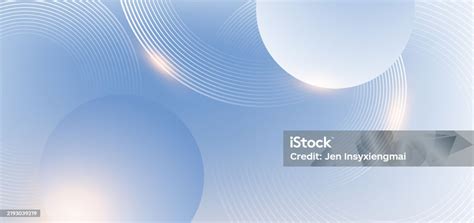 추상 블루 현대 배경 와 서클 요소 디지털 기술 개념 벡터 일러스트 레이 션 0명에 대한 스톡 벡터 아트 및 기타 이미지 0명 3차원 형태 개념 Istock