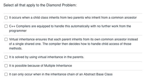 Solved Identify All Consequences Of Creating A Pure Virtual
