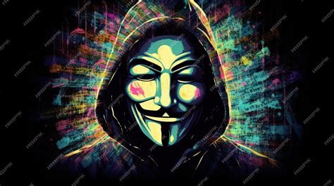 Premium Photo Anonymous Developer Hacking Ai Generated Image