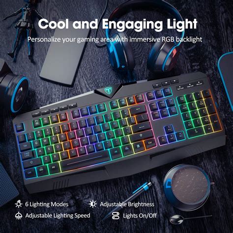Pictek Rgb Gaming Keyboard Usb07xdhlj9m