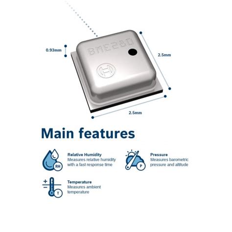 Buy Online BME Air Temperature Humidity Barometric Pressure Sensor In India From DNA