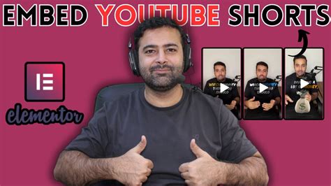 How To Embed Youtube Shorts In Elementor 2025 Update Youtube