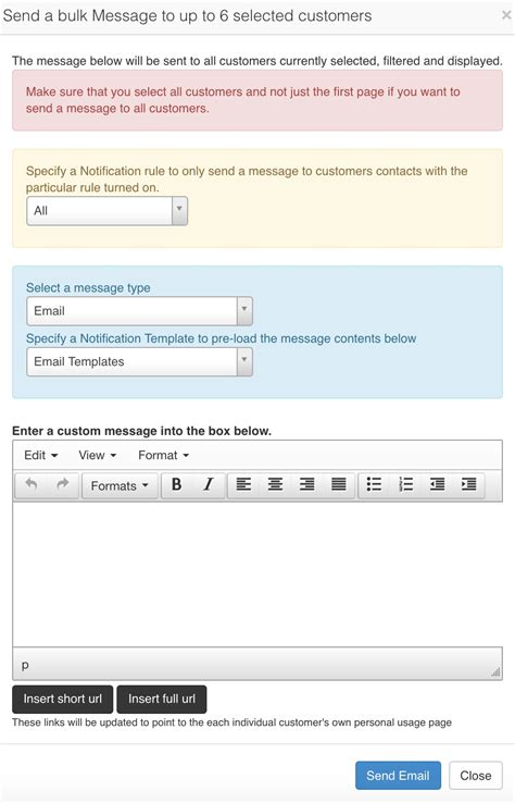 Messaging Your Customers Datatill