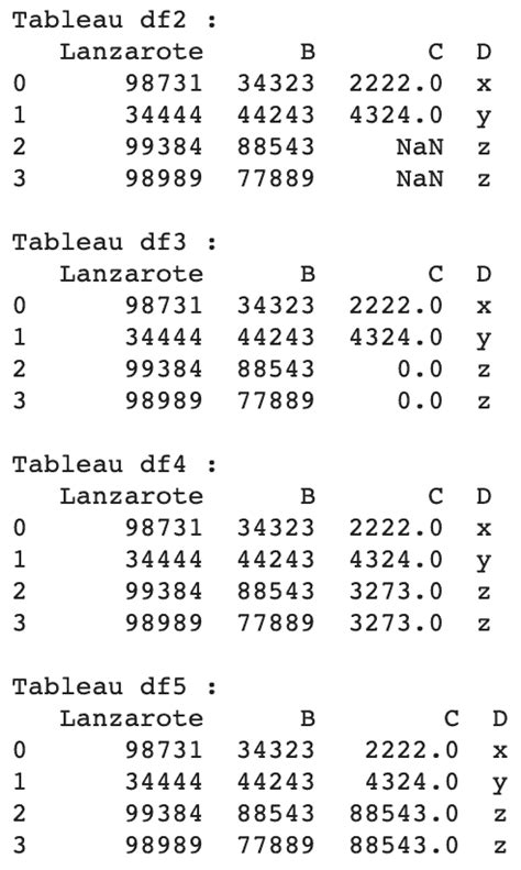 Aide Mémoire Pandas Pour Le Traitement De Données