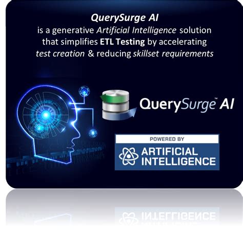 Querysurge On Twitter Querysurges New Ai Powered Technology Provides