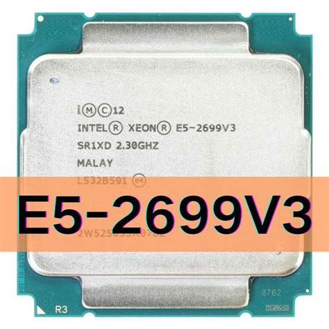 Процессор Intel E5-2699 V3 SR1XD Xeon, OEM (без кулера), 8 яд., 2.3 ГГц ...
