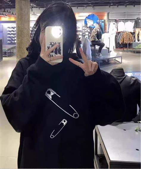 One Color ~3xl 빅사이즈 오버핏 루즈핏 클립 레터링 프린팅 포인트 기모 블랙 꾸안꾸 데일리 캐주얼 긴팔 후드티 에이블리