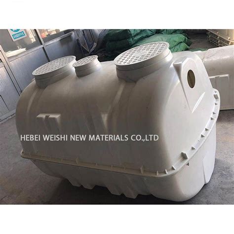 High Recovery Rate Rural Urban Emergency Response Long Term Operation Water Saving Frp Septic