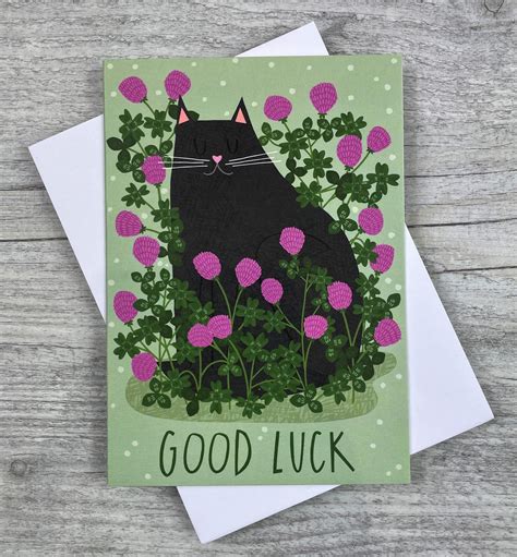 Good Luck Greeting Card Joanne De Pace