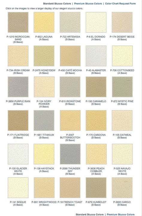 7 Stucco Color Charts Your Ultimate Guide Stucco Champions