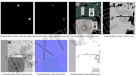 3d Model Crosswalk Button Turbosquid 2041094