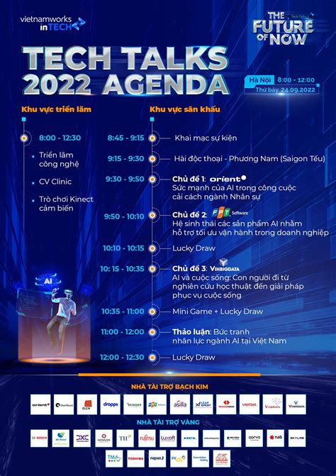tất tần tật về các hoạt động sẽ diễn ra tại tech talks 2022