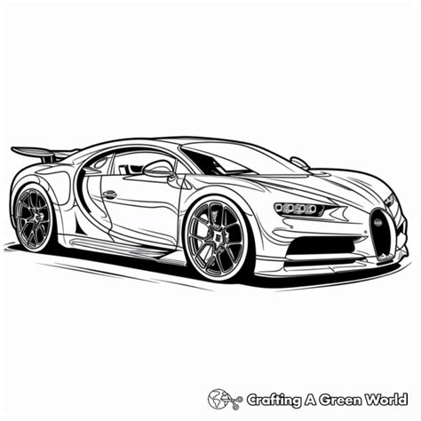 Bugatti Coloring Pages Free Printable