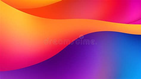 Colorful Abstract Background With Dynamic Effect Stock Illustration