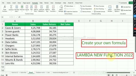 Excel A Z On Linkedin Lambda Function In Excel Excel New Formulas 2022