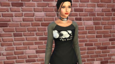 Sims 4 Lucrin Sims Female Servant Long Tee And Male Master Long Tee Downloads The Sims 4