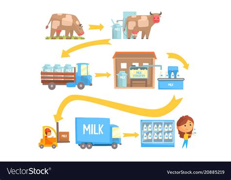 Milk Process Flow Diagram Milk Process Flow Diagram Flowchar
