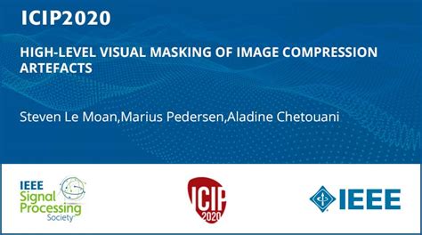High Level Visual Masking Of Image Compression Artefacts Ieeetv