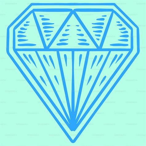 파란색 배경에 다이아몬드 그림 벡터 Unsplash의 벽지 이미지