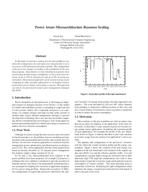 pdf power aware microarchitecture resource scaling