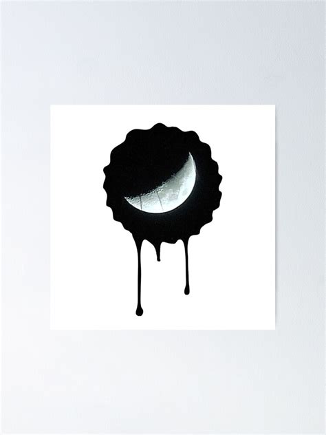Moon Drip Poster For Sale By Idyllicphotos Redbubble