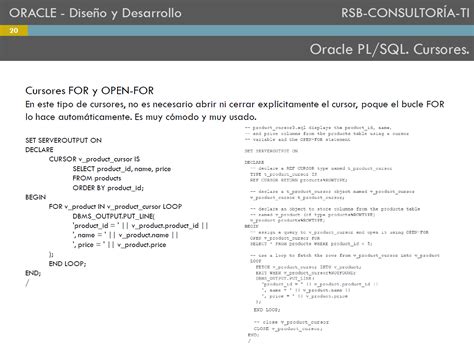 el blog de ricardo sb oracle repasando pl sql