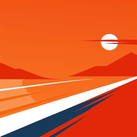 Abstract Speed Background Vector Illustration Flat 2 Premium Ai