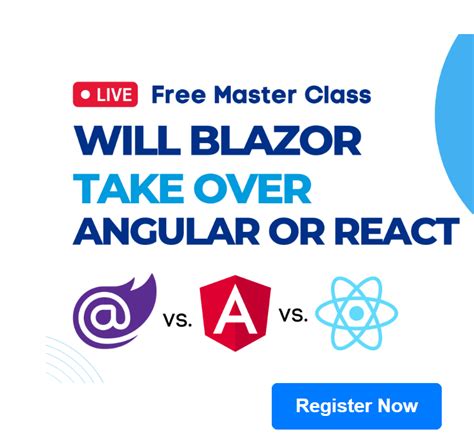 Ha Ha What Will Blazor Take Over Angular Or React Rdotnet
