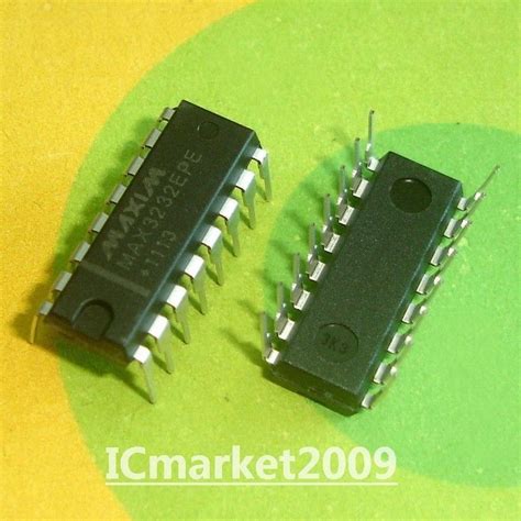 50 Pcs Max3232epe Dip 16 Max3232 True Rs 232 Transceivers Chip Ic Ebay