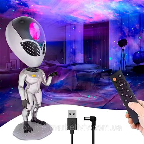 Купити Нічник Led Зоряне небо з пультом від Usb Aliensun Проектор зоряного неба Лазерний