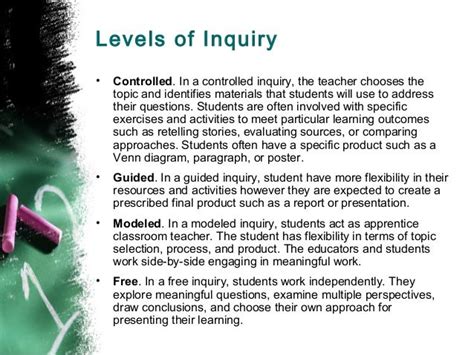 Inquiry Learning Presentation