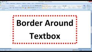 Mastering Borders In MS Word A Comprehensive Guide To Adding Borders