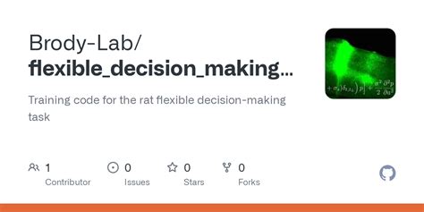 Github Brody Labflexibledecisionmakingtraining Training Code For