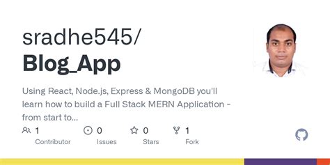 GitHub Sradhe Blog App Using React Node Js Express MongoDB You Ll Learn How To Build A