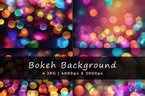 Realistic Abstract Bokeh Background Graphic By Srempire · Creative Fabrica