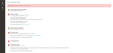 Php Readiness Check Failed In Magento 2 Stack Overflow