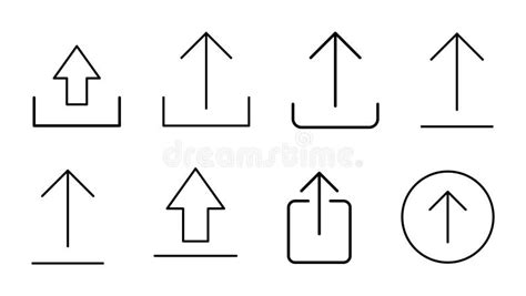 Upload Icon Load Data Symbol Stock Illustration Illustration Of Business Upload 280044879