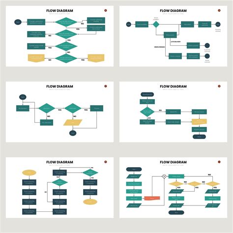 Slide Flow Workflow Logic Flow Infographics Template For Powerpoint Google Slides Editable