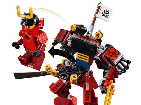 Samurai X Mech Ninjago Bau Konstruktions Minifiguren Lego Ninjago Figur Aus Set Samurai