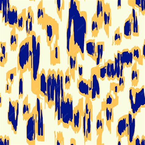 Premium Vector Abstract Shapes Decorative Seamless Pattern Repeating Background Tileable