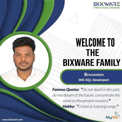 Welcome Bixware March2025 Onboarding Bixware Technologies Pvt Ltd