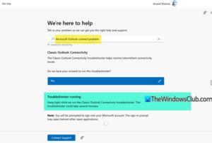How To Use Outlook Connectivity Troubleshooter In Windows