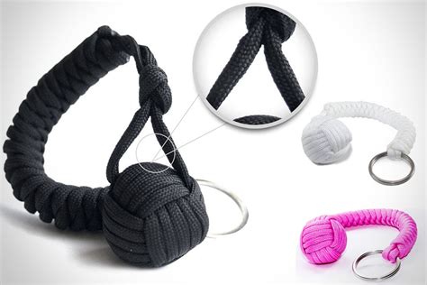 Брелок Monkey Fist для самообороны