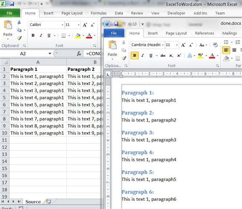 Entry By Poduzov For Excel To Word Project Freelancer