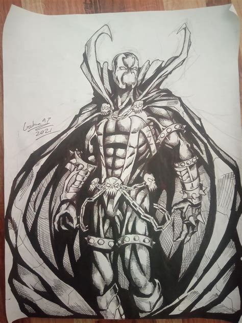spawn drawing by me r jazza