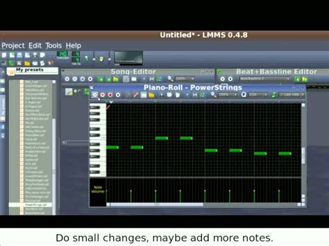 LMMS Tutorial | Add Instruments, Melody and Drums - YouTube