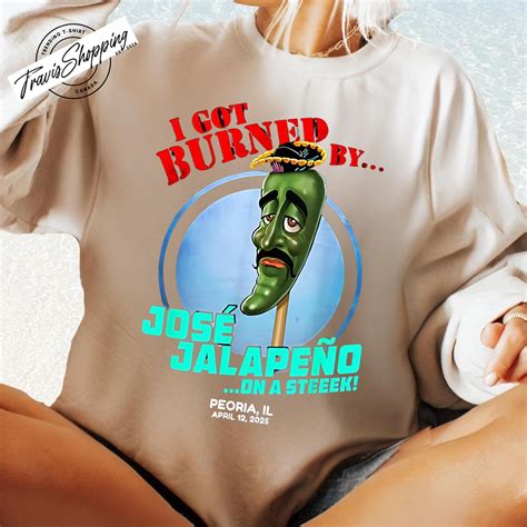 Jose Jalapeno On A Stick Sunrise T Shirt Il 2025 Black Cartoon