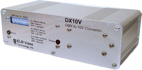 Dmx 0 To 10 Volt Analog Converter Led Controller Elm Video Technology