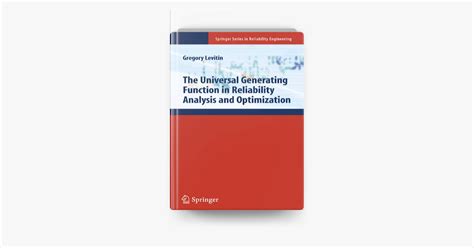 ‎the universal generating function in reliability analysis and