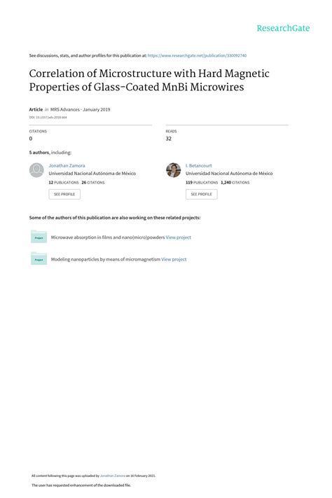 Solution Correlation Of Microstructure With Hard Magnetic Properties